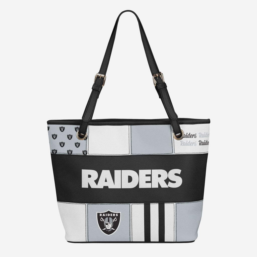 Las Vegas Raiders Printed Collage Tote FOCO