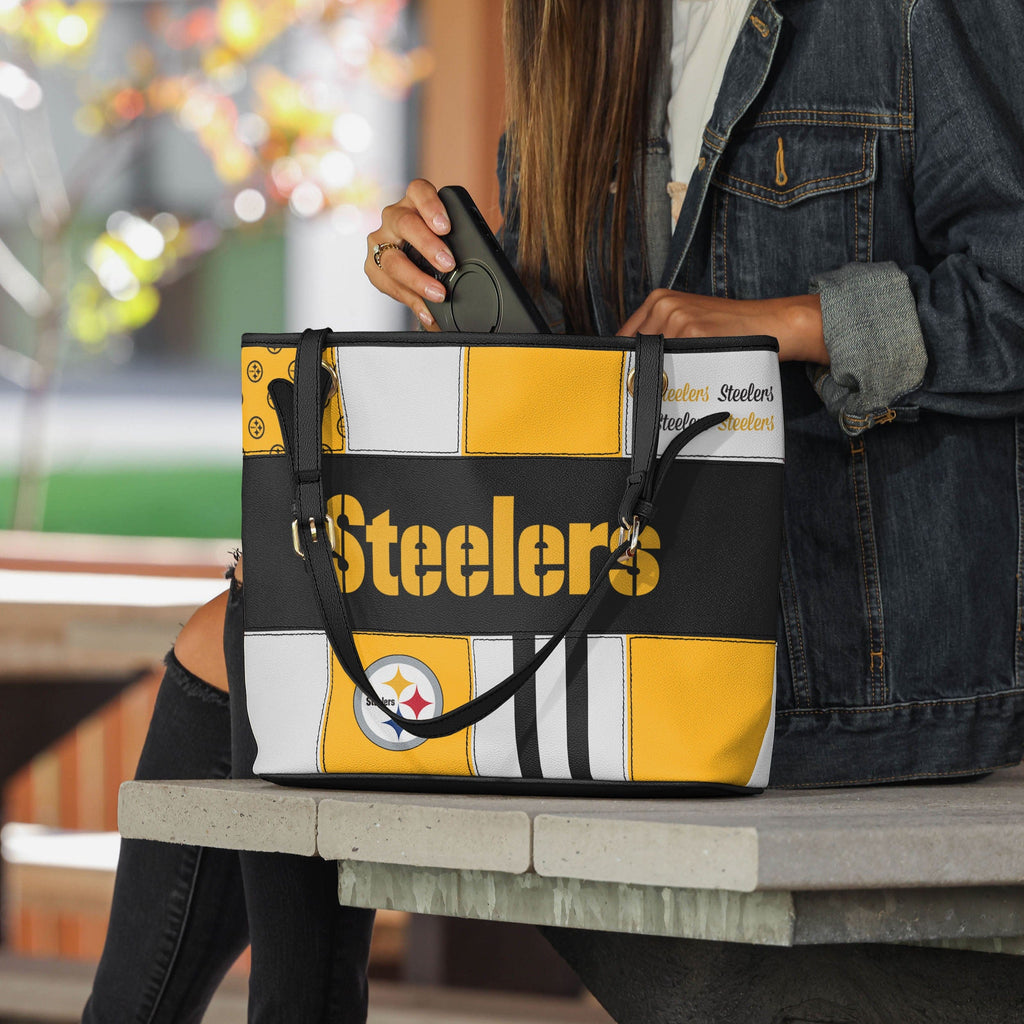 Pittsburgh Steelers Printed Collage Tote FOCO