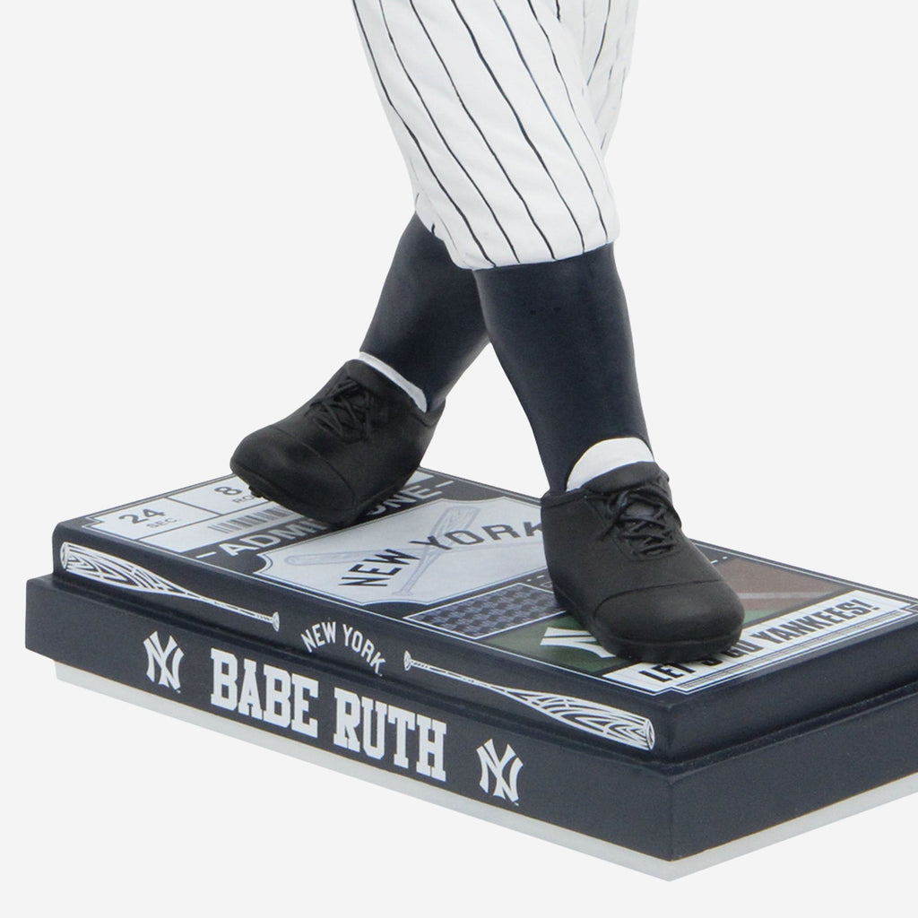 Babe Ruth New York Yankees Big Ticket 18 in Bobblehead FOCO