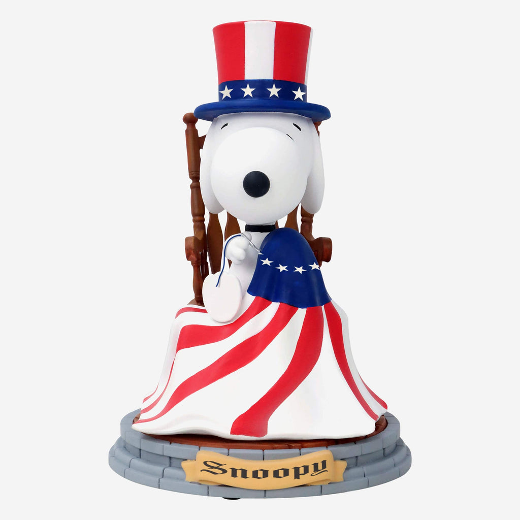 Snoopy Peanuts Independence Day Bobblehead FOCO