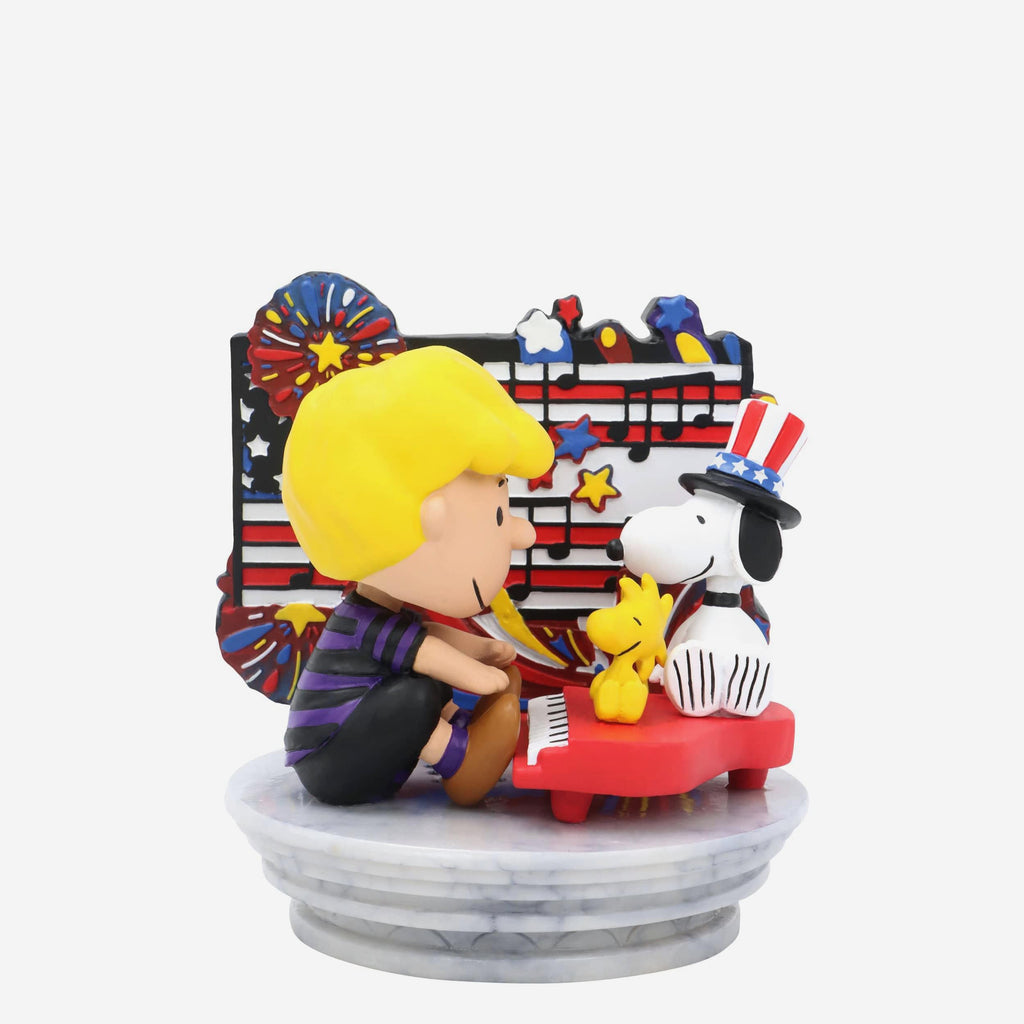 Snoopy & Schroeder Peanuts Independence Day National Anthem Sound Chip FOCO