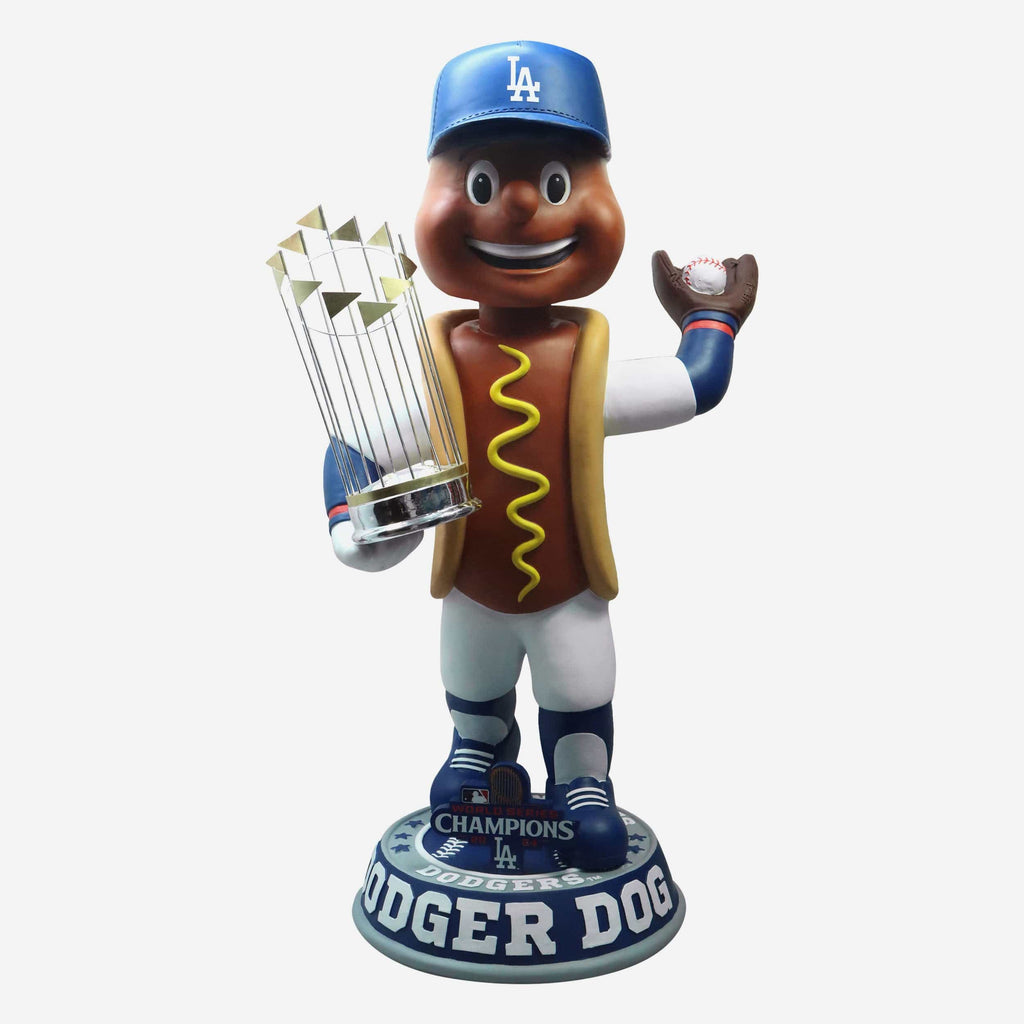 Dodger Dog Los Angeles Dodgers 2024 World Series Champions 3 Ft Mascot FOCO