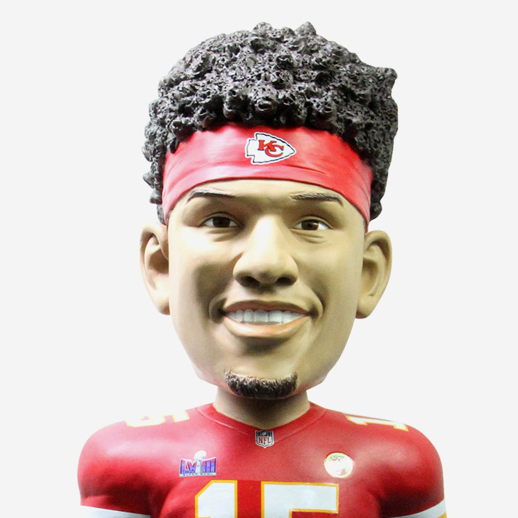 Patrick Mahomes Kansas City Chiefs Super Bowl LVIII Champions 3 Ft Bob FOCO