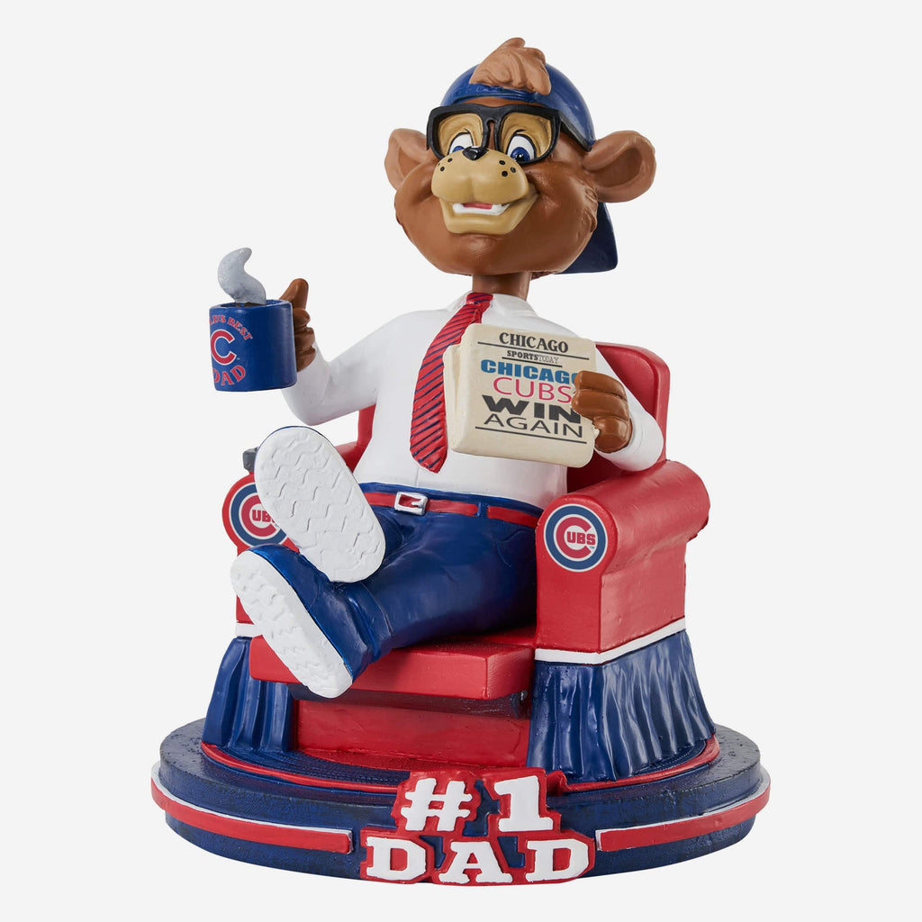 Clark Chicago Cubs No 1 Dad Mascot Bobblehead FOCO