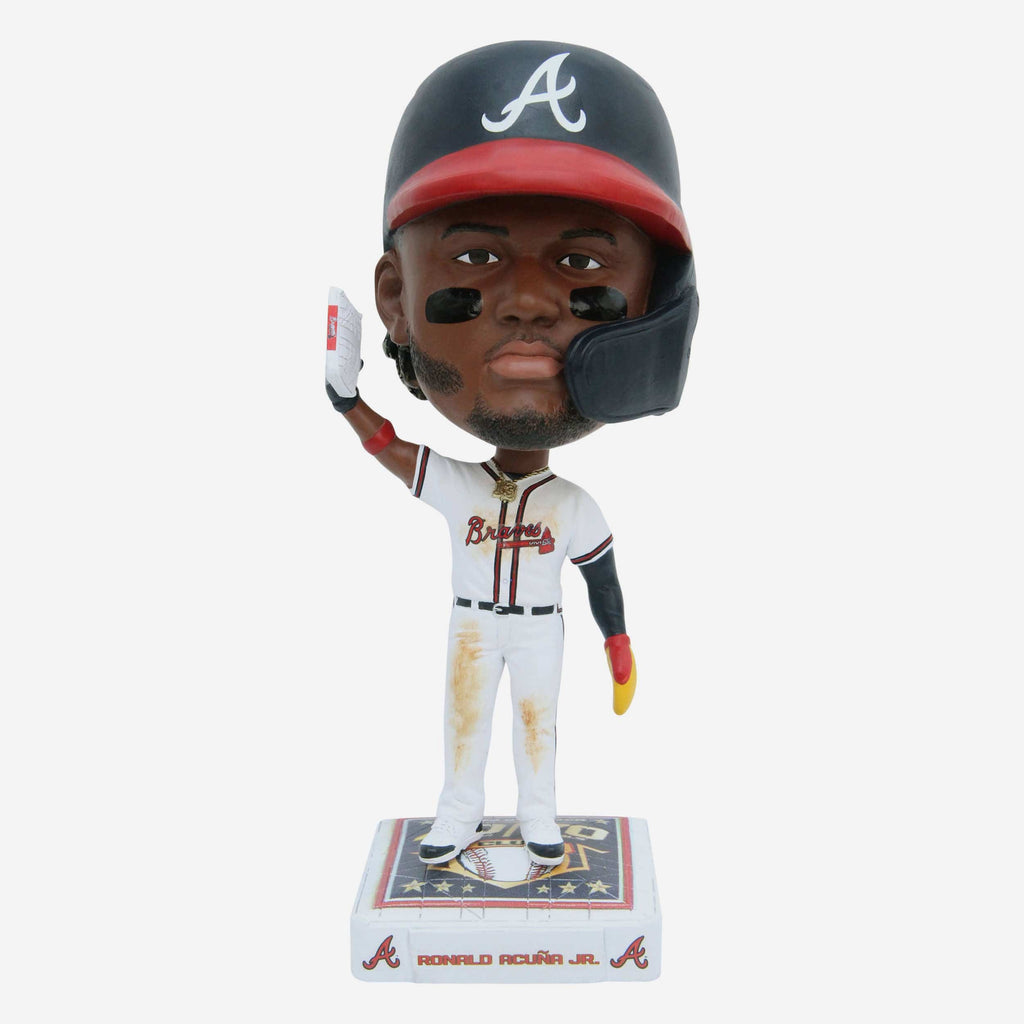 Ronald Acuna Jr Atlanta Braves 40 Home Runs & 70 Stolen Bases Bighead FOCO