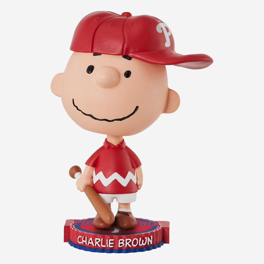 Philadelphia Phillies Charlie Brown Peanuts Bighead Bobblehead FOCO