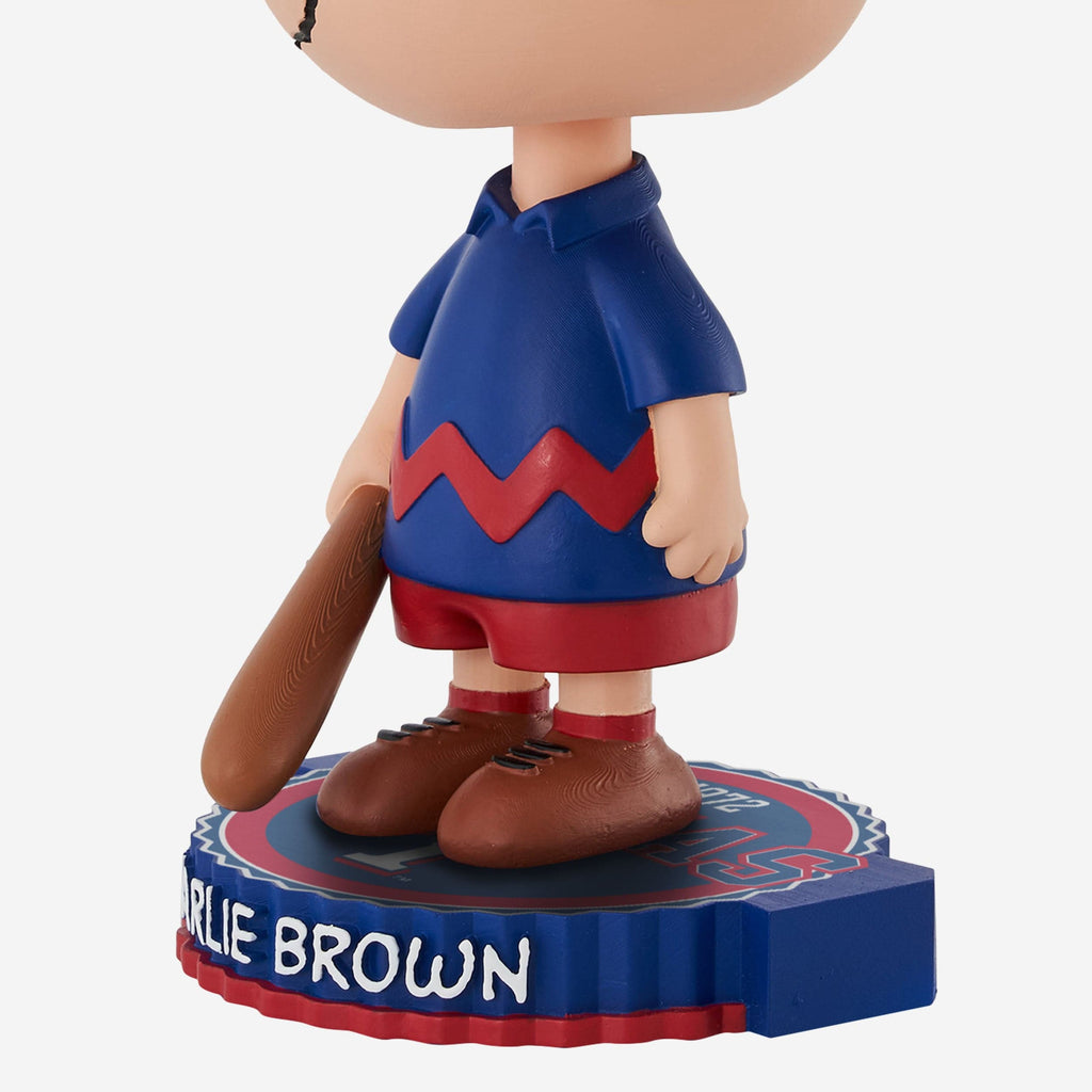 Texas Rangers Charlie Brown Peanuts Bighead Bobblehead FOCO