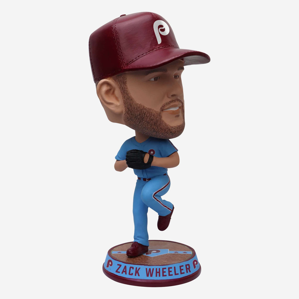 Zack Wheeler Philadelphia Phillies Powder Blue Uniform Field Stripe Bi FOCO
