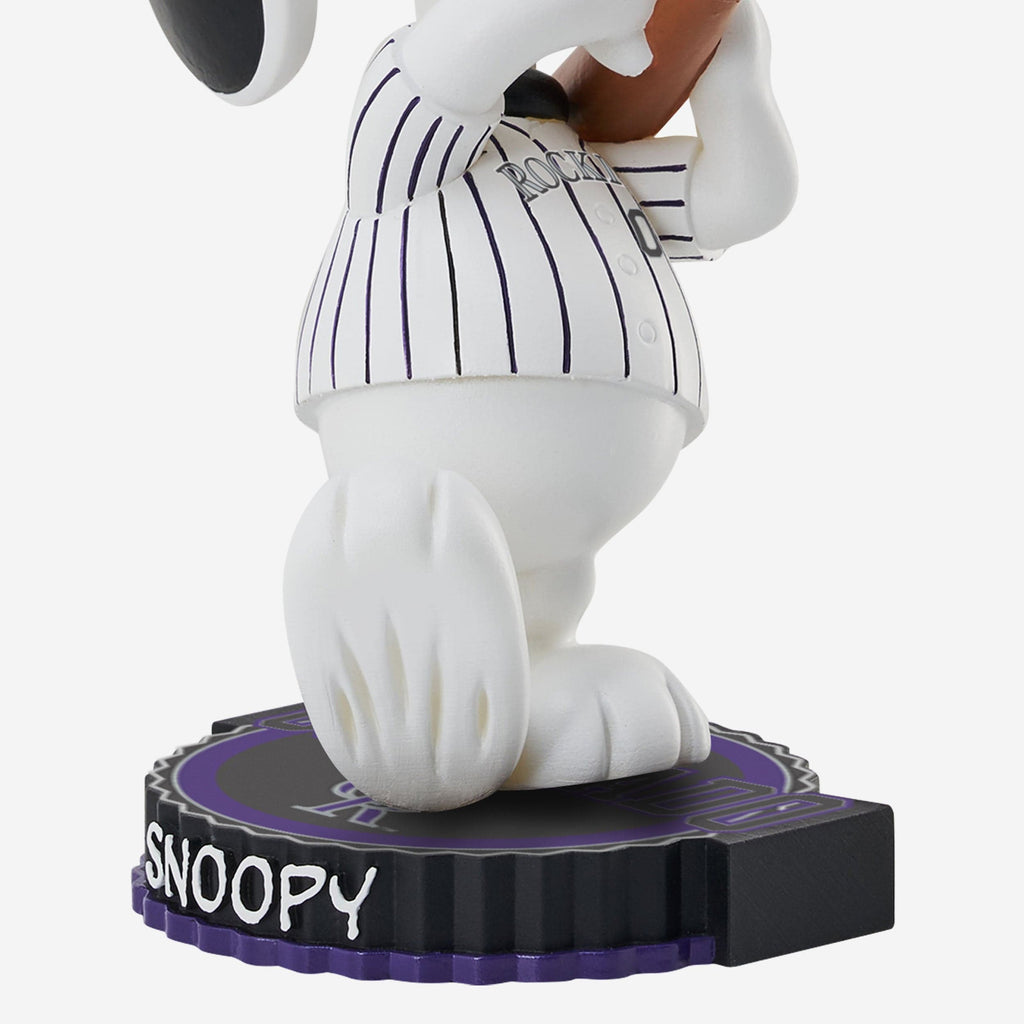 Colorado Rockies Snoopy Peanuts Bighead Bobblehead FOCO