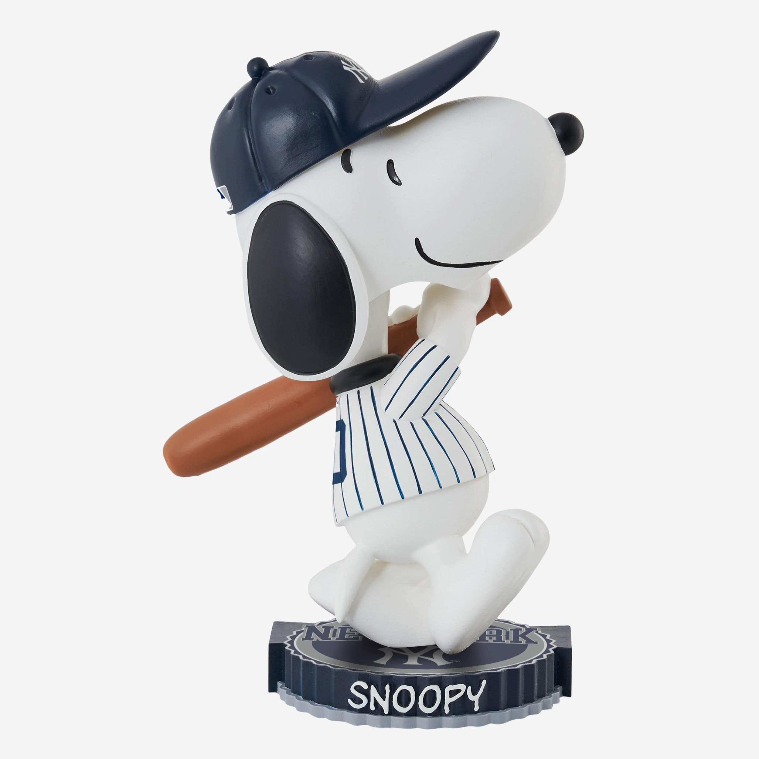 New York Yankees Snoopy Peanuts Bighead Bobblehead FOCO