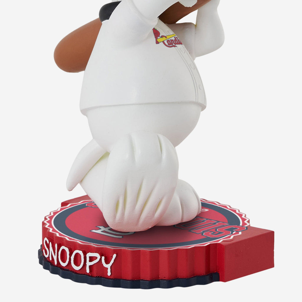 St Louis Cardinals Snoopy Peanuts Bighead Bobblehead FOCO