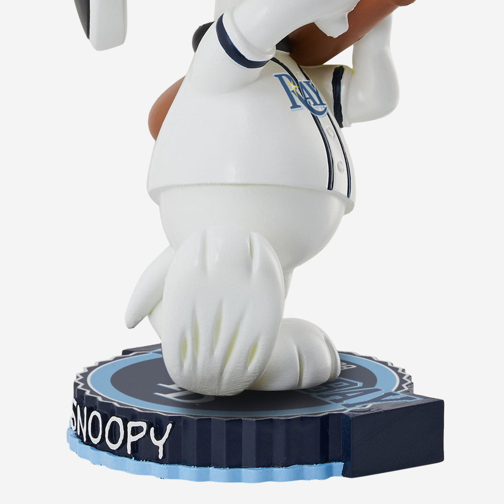 Tampa Bay Rays Snoopy Peanuts Bighead Bobblehead FOCO