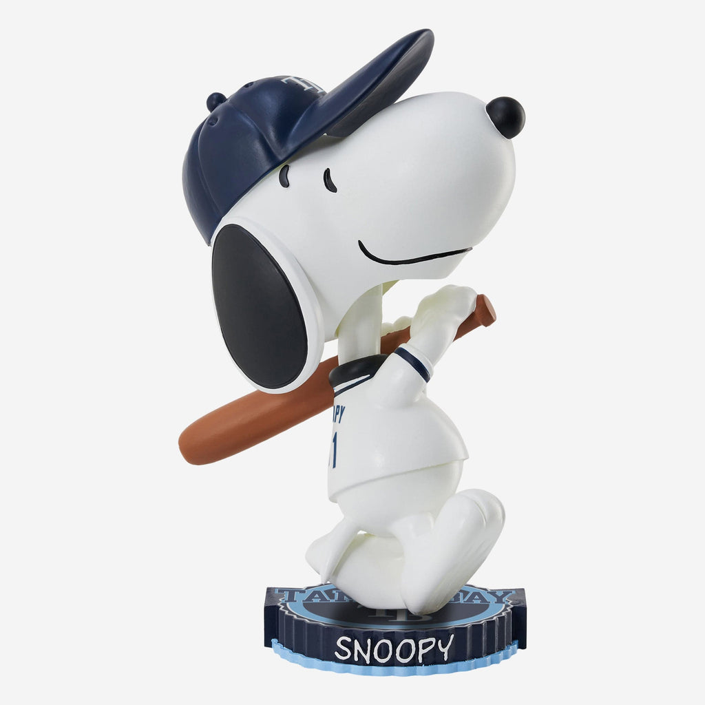 Tampa Bay Rays Snoopy Peanuts Bighead Bobblehead FOCO