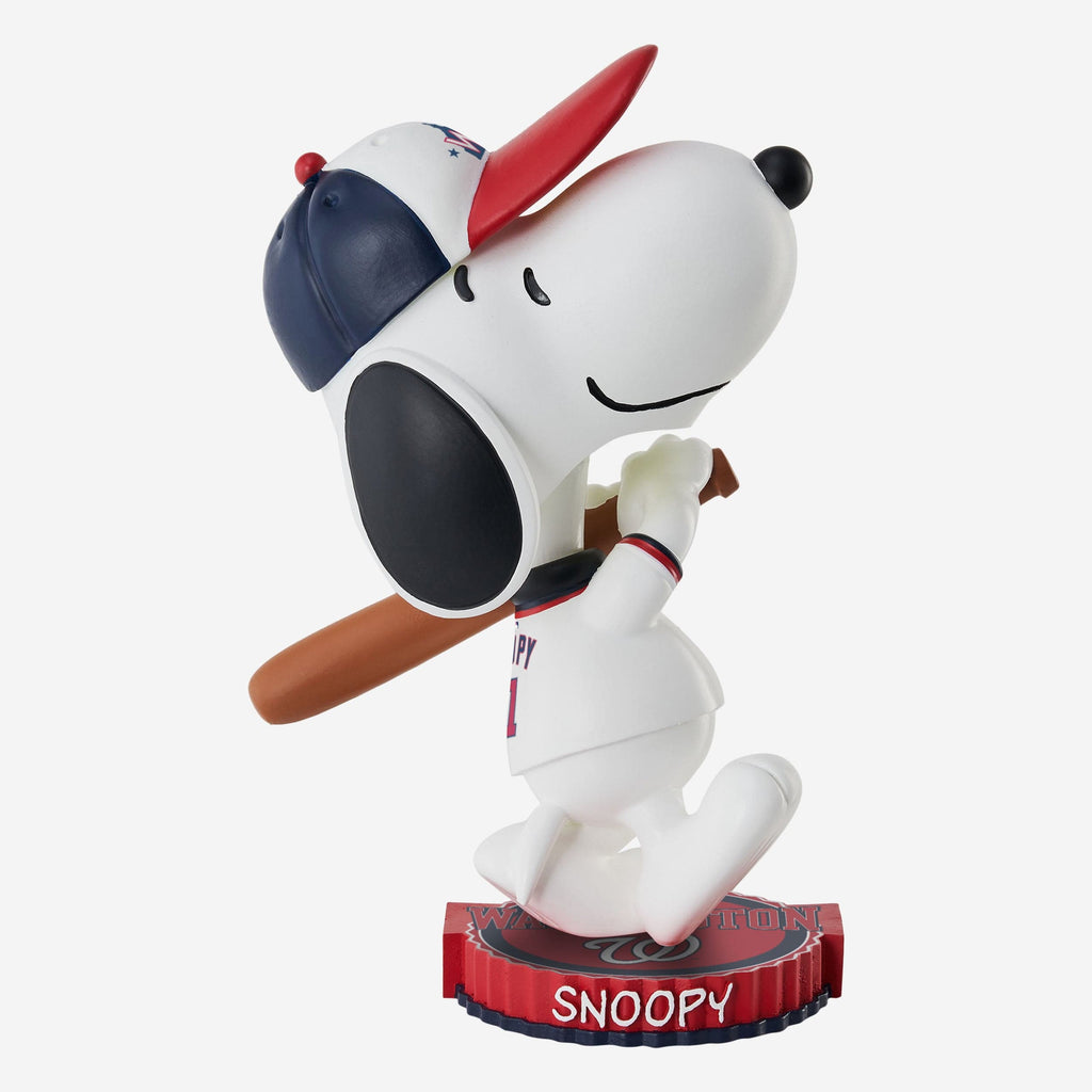 Washington Nationals Snoopy Peanuts Bighead Bobblehead FOCO