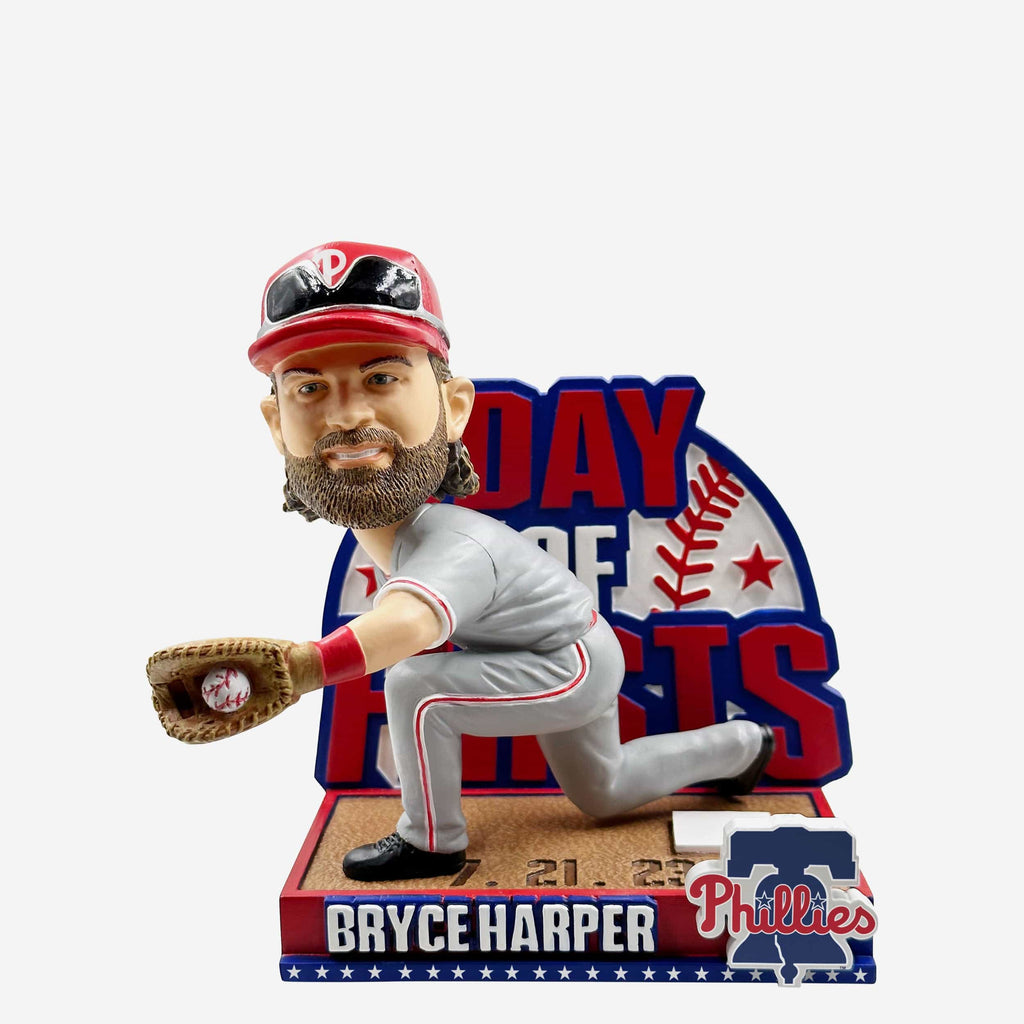 Bryce Harper Philadelphia Phillies First Baseman Bobblehead FOCO