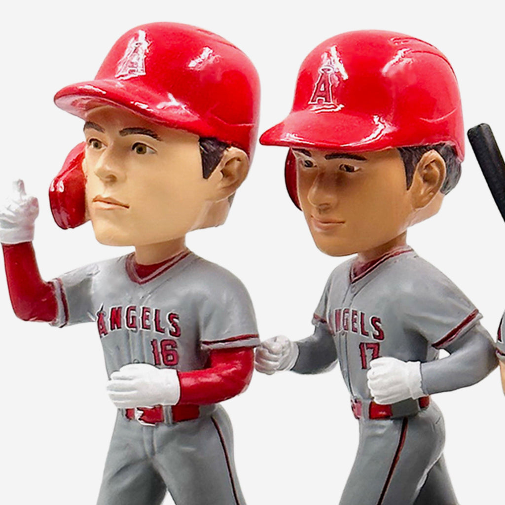 Los Angeles Angels 25-Run Game Mini Bobblehead Scene FOCO