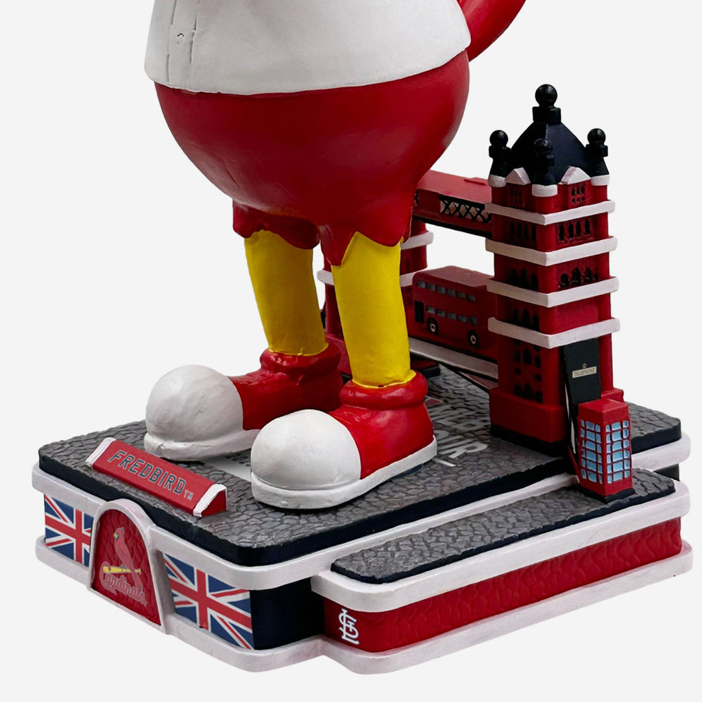 Fredbird St Louis Cardinals 2023 MLB London Series Bobblehead FOCO