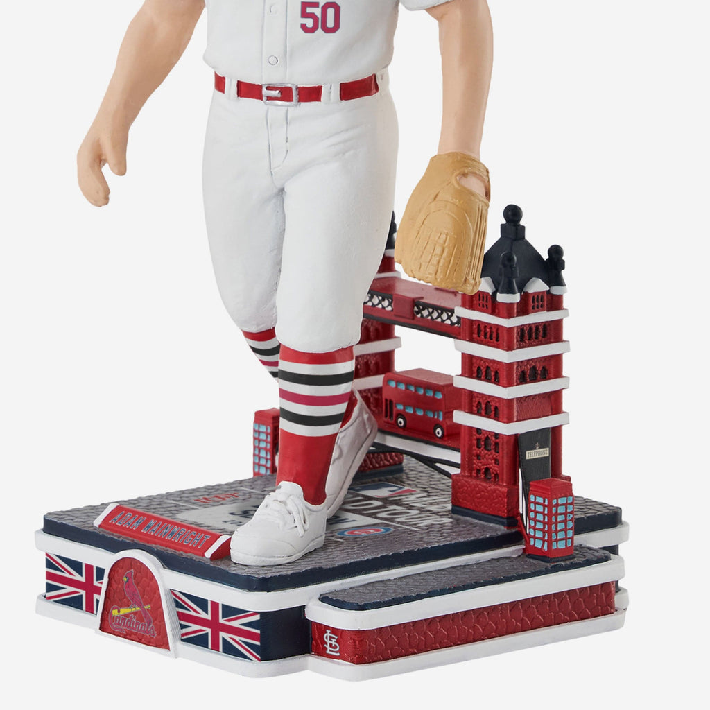Adam Wainwright St Louis Cardinals 2023 MLB London Series Bobblehead FOCO
