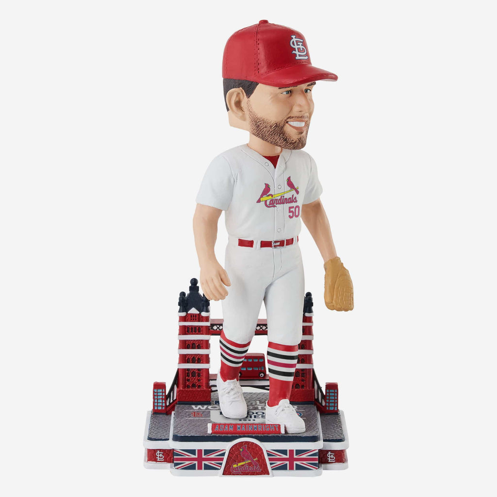 Adam Wainwright St Louis Cardinals 2023 MLB London Series Bobblehead FOCO