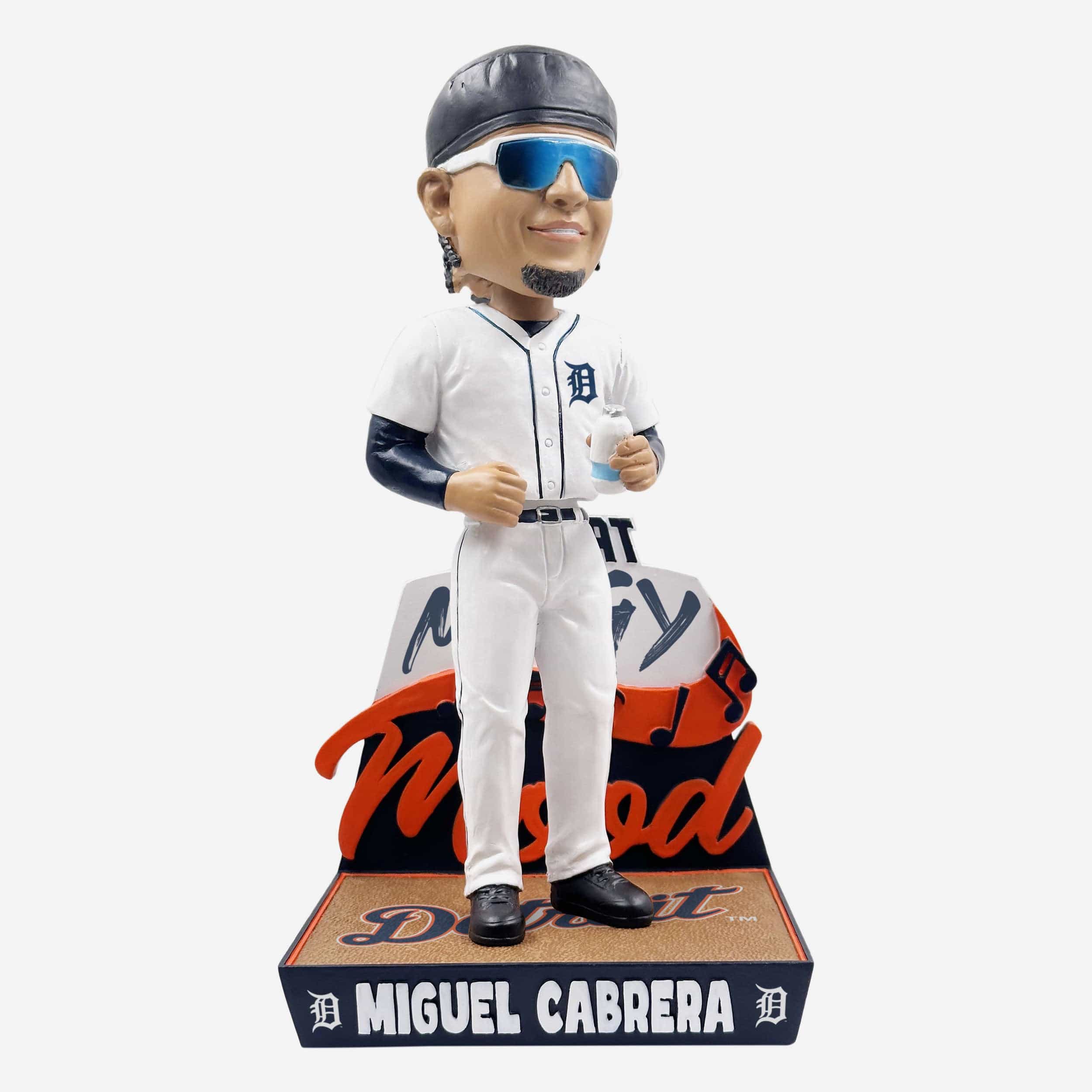Miguel Cabrera Detroit Tigers Miggy Mood Dugout Dance Bobblehead FOCO