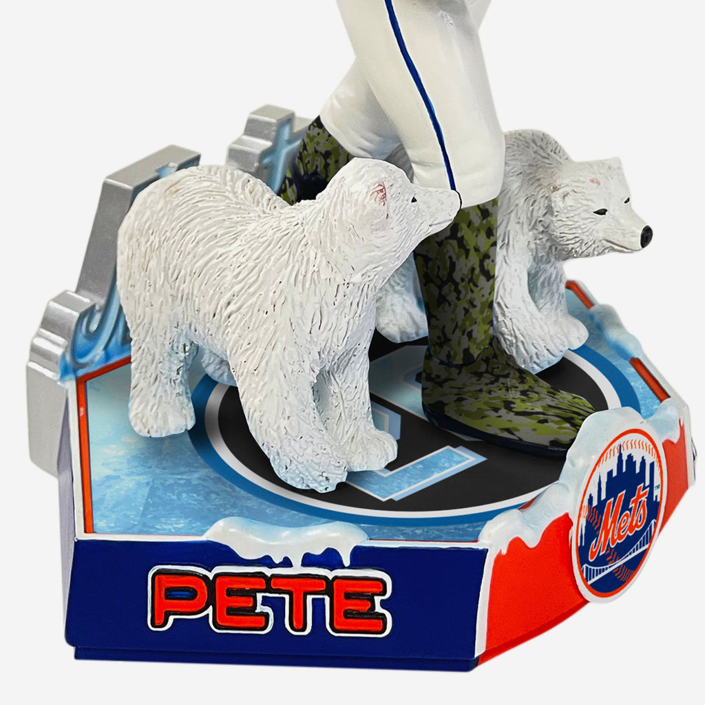 Pete Alonso New York Mets Polar Bear Bobblehead FOCO