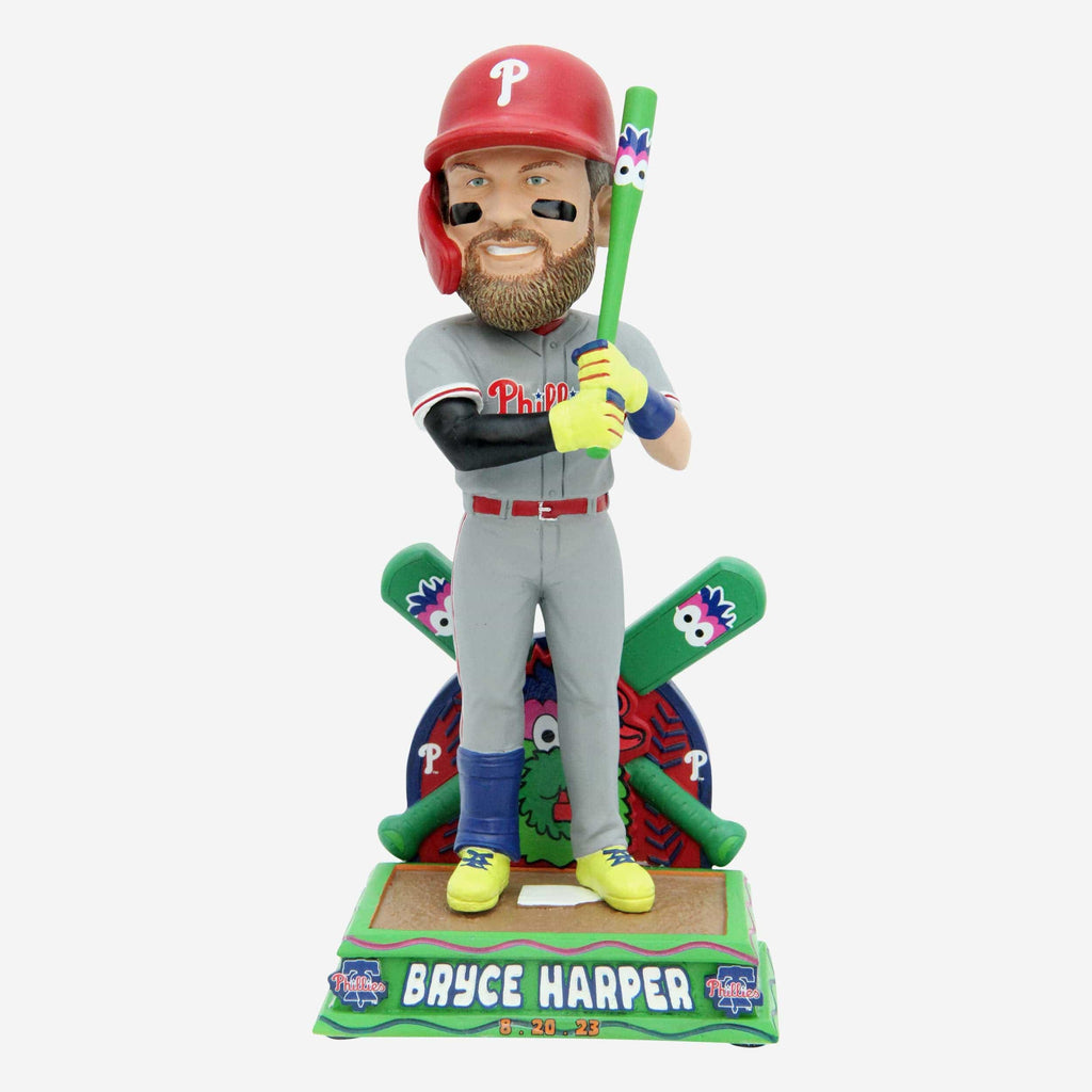 Bryce Harper Philadelphia Phillies Phanatic Bat Bobblehead FOCO