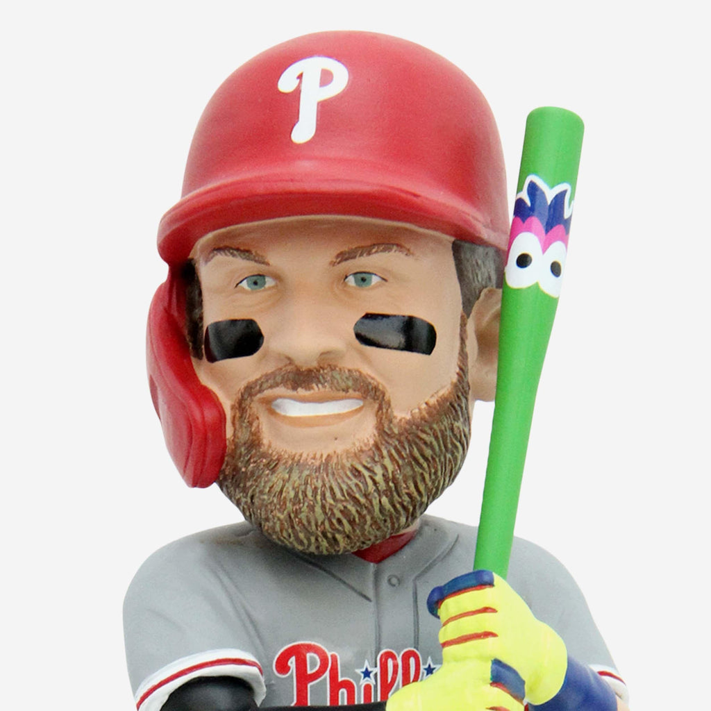 Bryce Harper Philadelphia Phillies Phanatic Bat Bobblehead FOCO