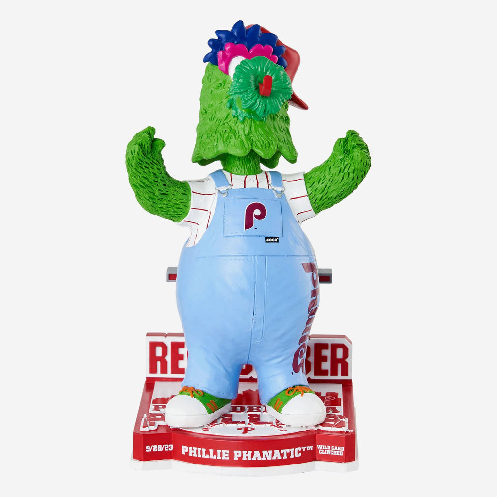 Phillie Phanatic Philadelphia Phillies Powder Blue Bib Overalls Red Oc FOCO