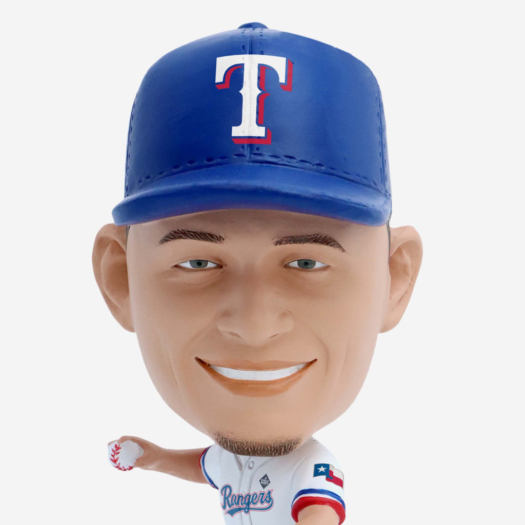Corey Seager Texas Rangers World Series Mini Bighead Bobblehead FOCO