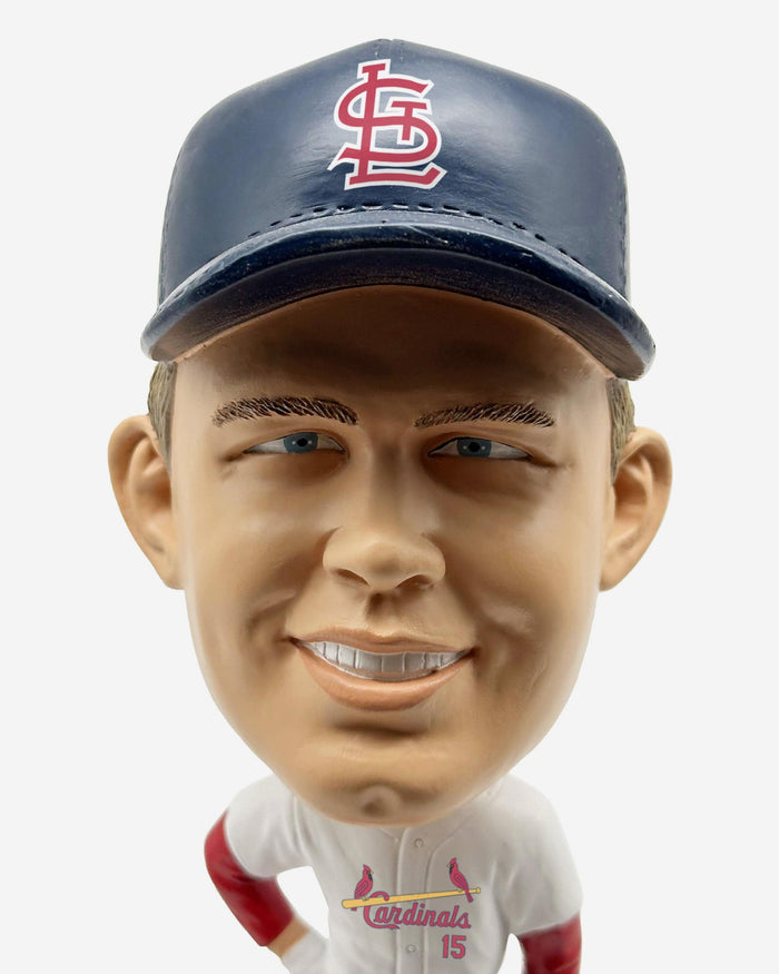 Tim McCarver St Louis Cardinals Field Stripe Bighead Bobblehead FOCO