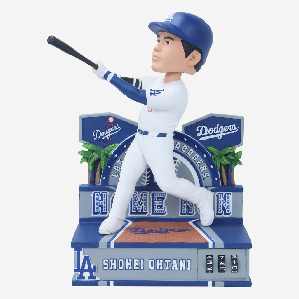 Shohei Ohtani Los Angeles Dodgers Career Home Run Counter Bobblehead FOCO