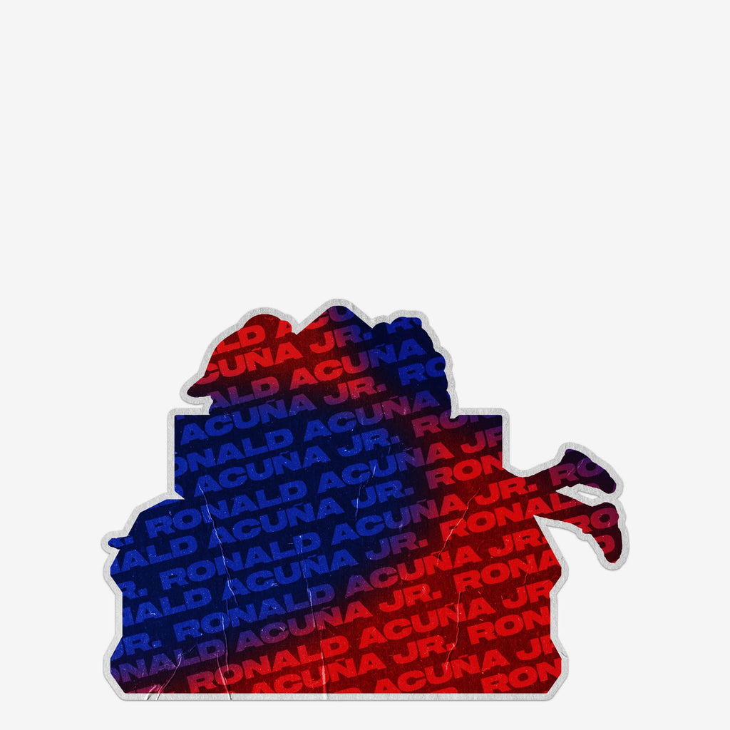 Ronald Acuna Jr Atlanta Braves Franchise Stolen Base Record Counter Bo FOCO