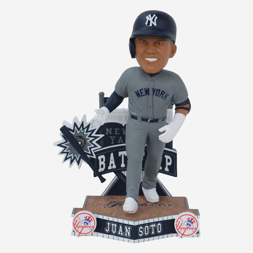 Juan Soto New York Yankees Bat Flip Gamebreaker Bobblehead FOCO