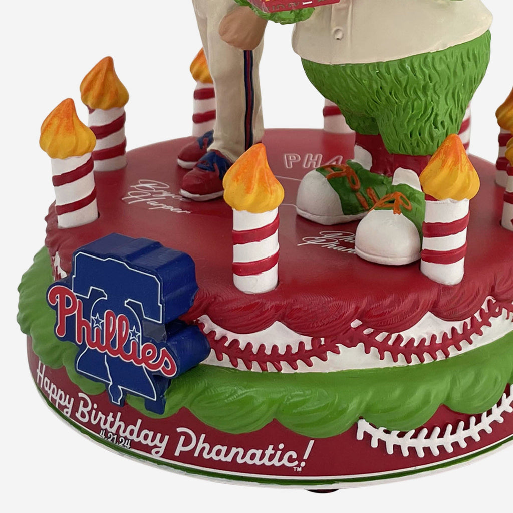 Bryce Harper & Phillie Phanatic Philadelphia Phillies Birthday Mini Sc FOCO