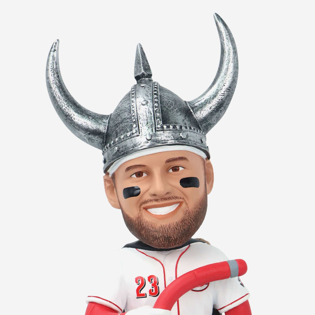 Nick Martini Cincinnati Reds Viking Hat Home Run Celebration Bobblehea FOCO