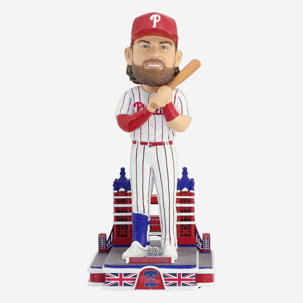 Bryce Harper Philadelphia Phillies 2024 MLB London Series Bobblehead FOCO