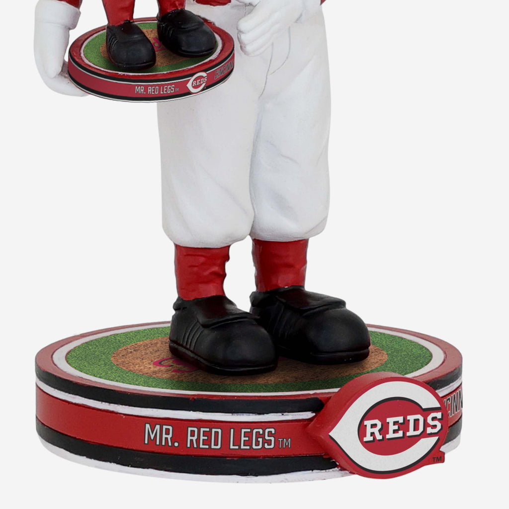 Mr Redlegs Cincinnati Reds Bobble Dubblz Mascot Bobblehead FOCO