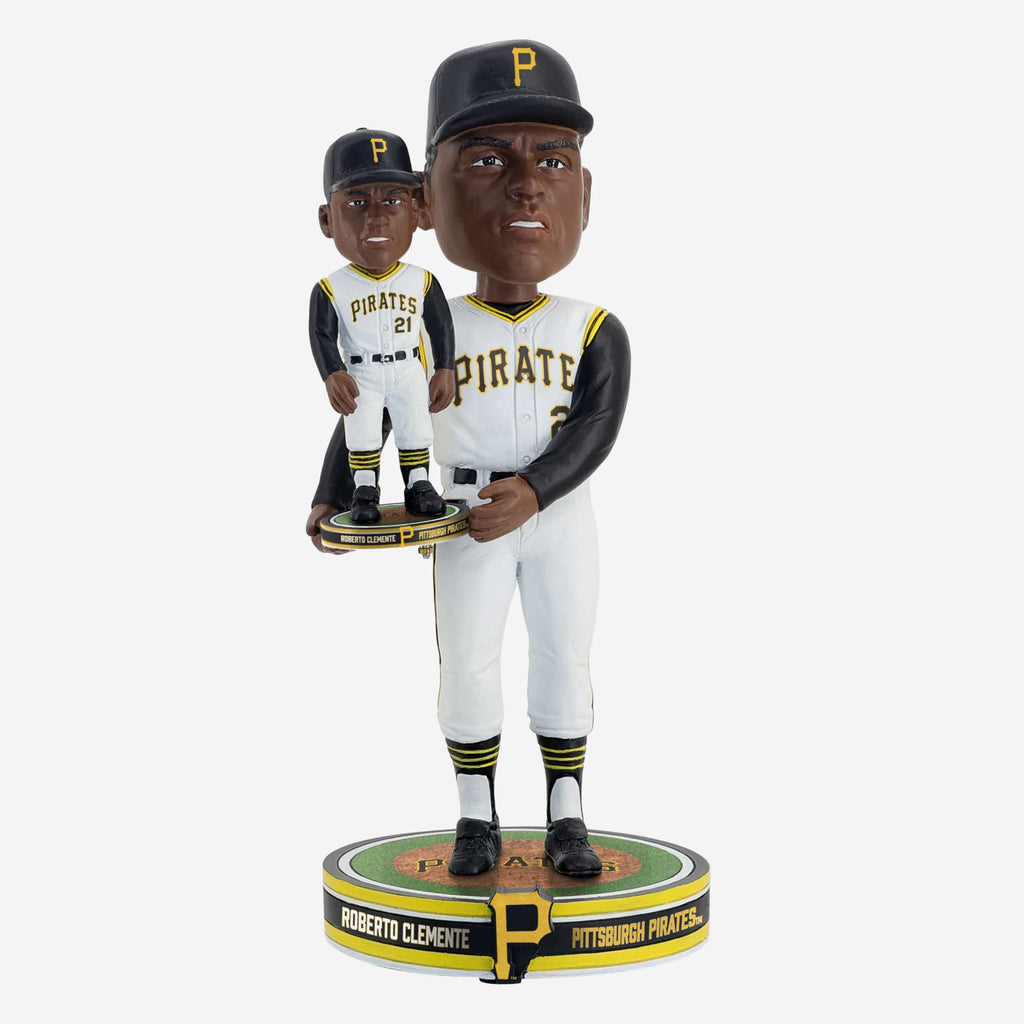 Roberto Clemente Pittsburgh Pirates Bobble Dubblz Bobblehead FOCO