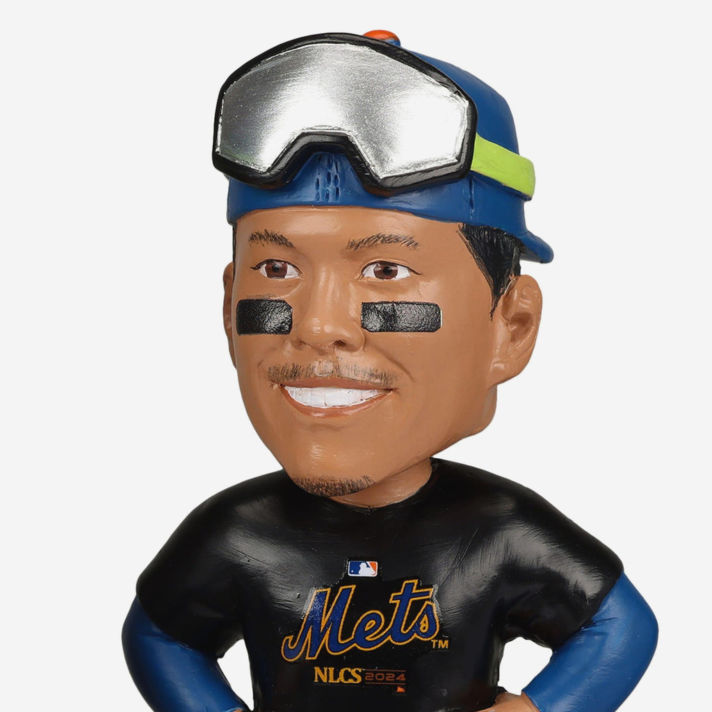 New York Mets Playoff Pumpkin Patch Mini Bobblehead Scene FOCO