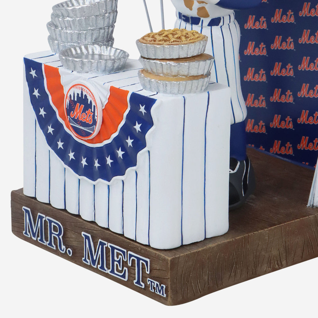 Mr Met New York Mets Pie Eating Contest Mascot Bobblehead FOCO