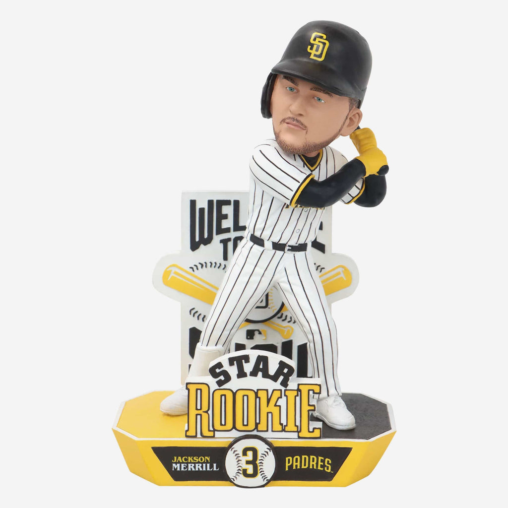 Jackson Merrill San Diego Padres Star Rookie Bobblehead FOCO