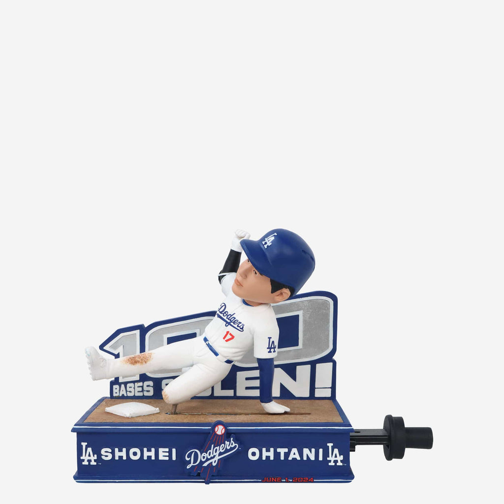 Shohei Ohtani Los Angeles Dodgers 100 Stolen Base Slider Bobblehead FOCO