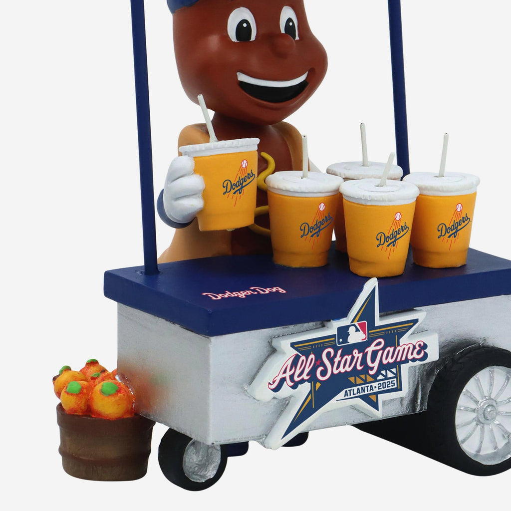 Dodger Dog Los Angeles Dodgers 2025 MLB All-Star Peach Mascot Mini Bob FOCO