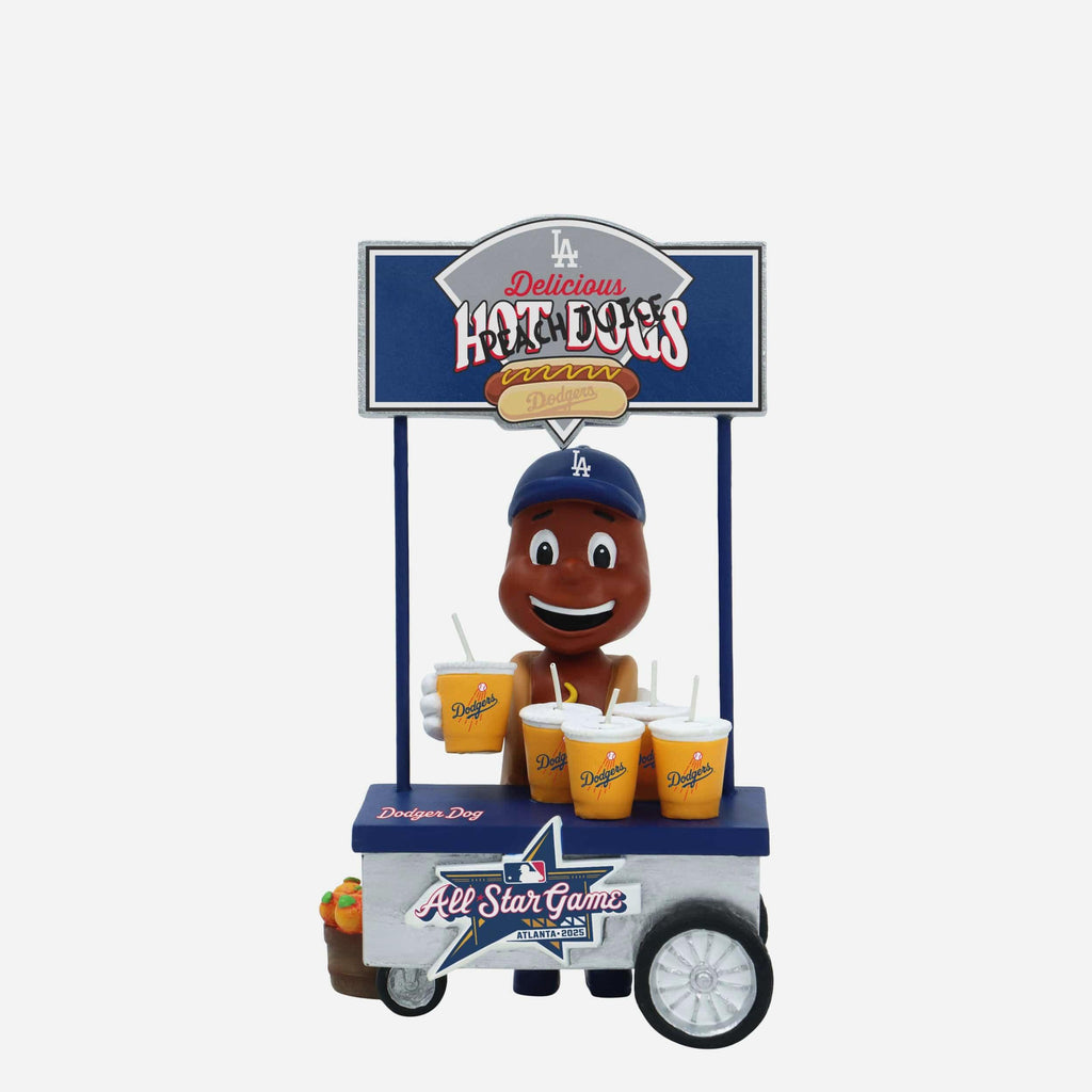 Dodger Dog Los Angeles Dodgers 2025 MLB All-Star Peach Mascot Mini Bob FOCO