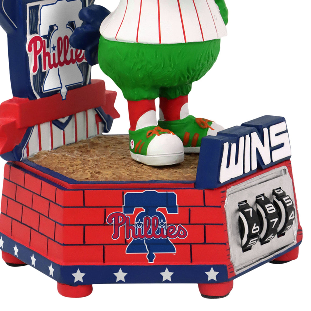 Phillie Phanatic Philadelphia Phillies Win Counter Medium Bighead Bobb FOCO