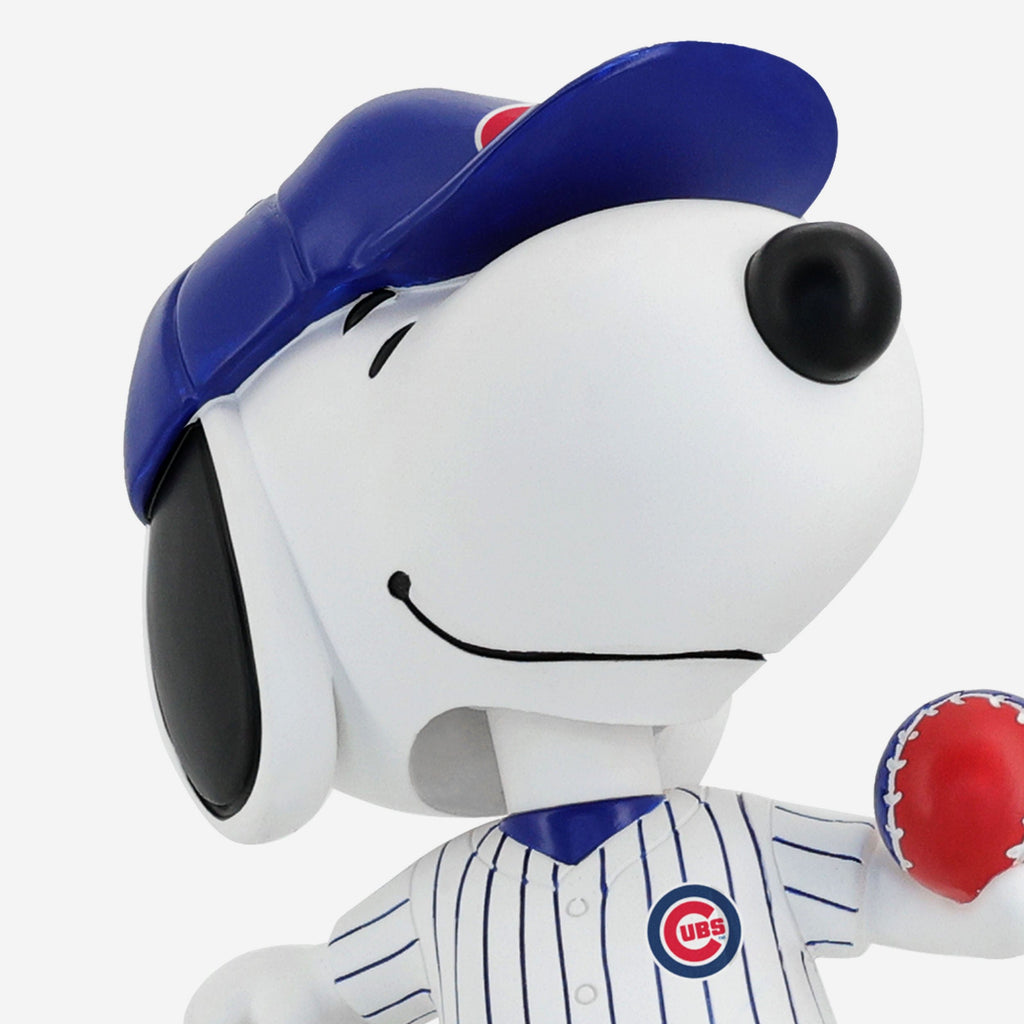 Chicago Cubs Snoopy Peanuts Batter Up Bighead Bobblehead FOCO