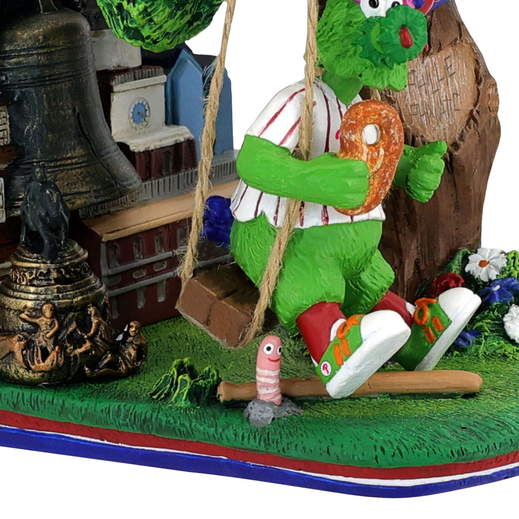 Phillie Phanatic Philadelphia Phillies City Park Swing Mini Bobblehead FOCO