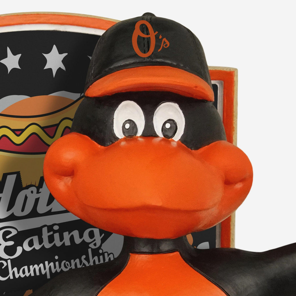 The Oriole Bird Baltimore Orioles Hot Dog Eating Contest Bobblehead FOCO