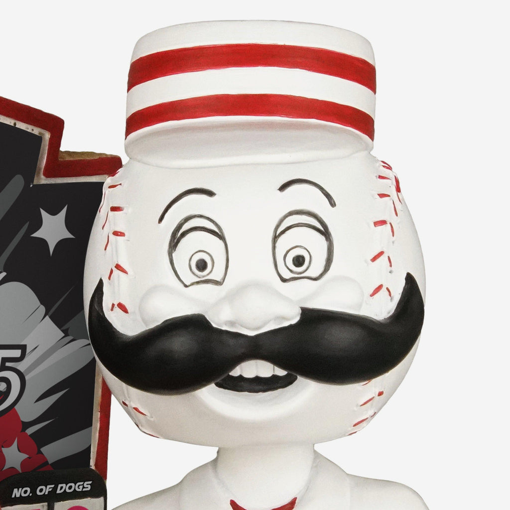 Mr Redlegs Cincinnati Reds Hot Dog Eating Contest Bobblehead FOCO