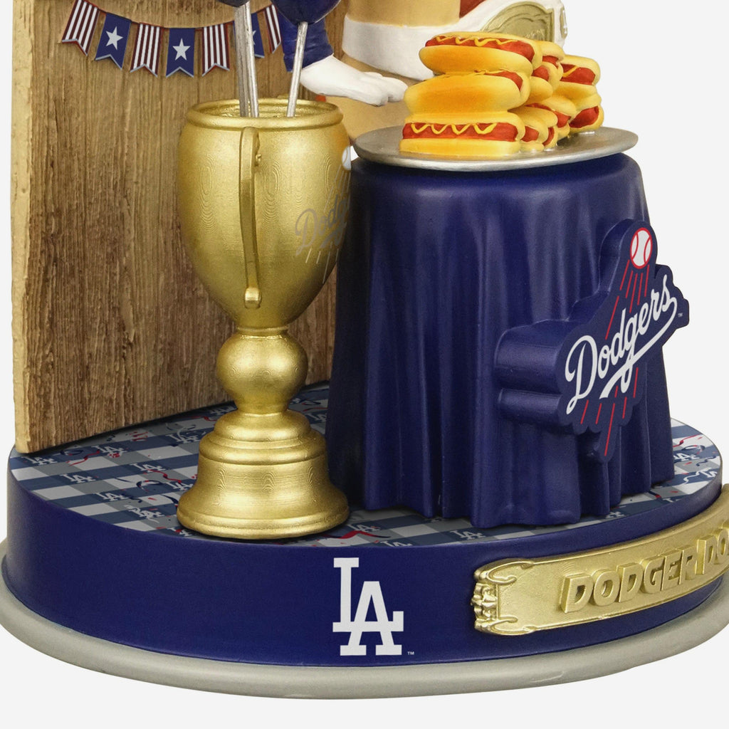 Dodger Dog Los Angeles Dodgers Hot Dog Eating Contest Bobblehead FOCO